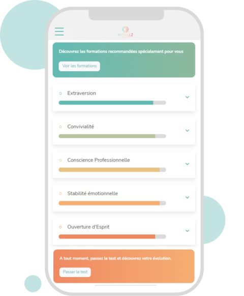 Application MySkillz - Les Soft skills en microlearning